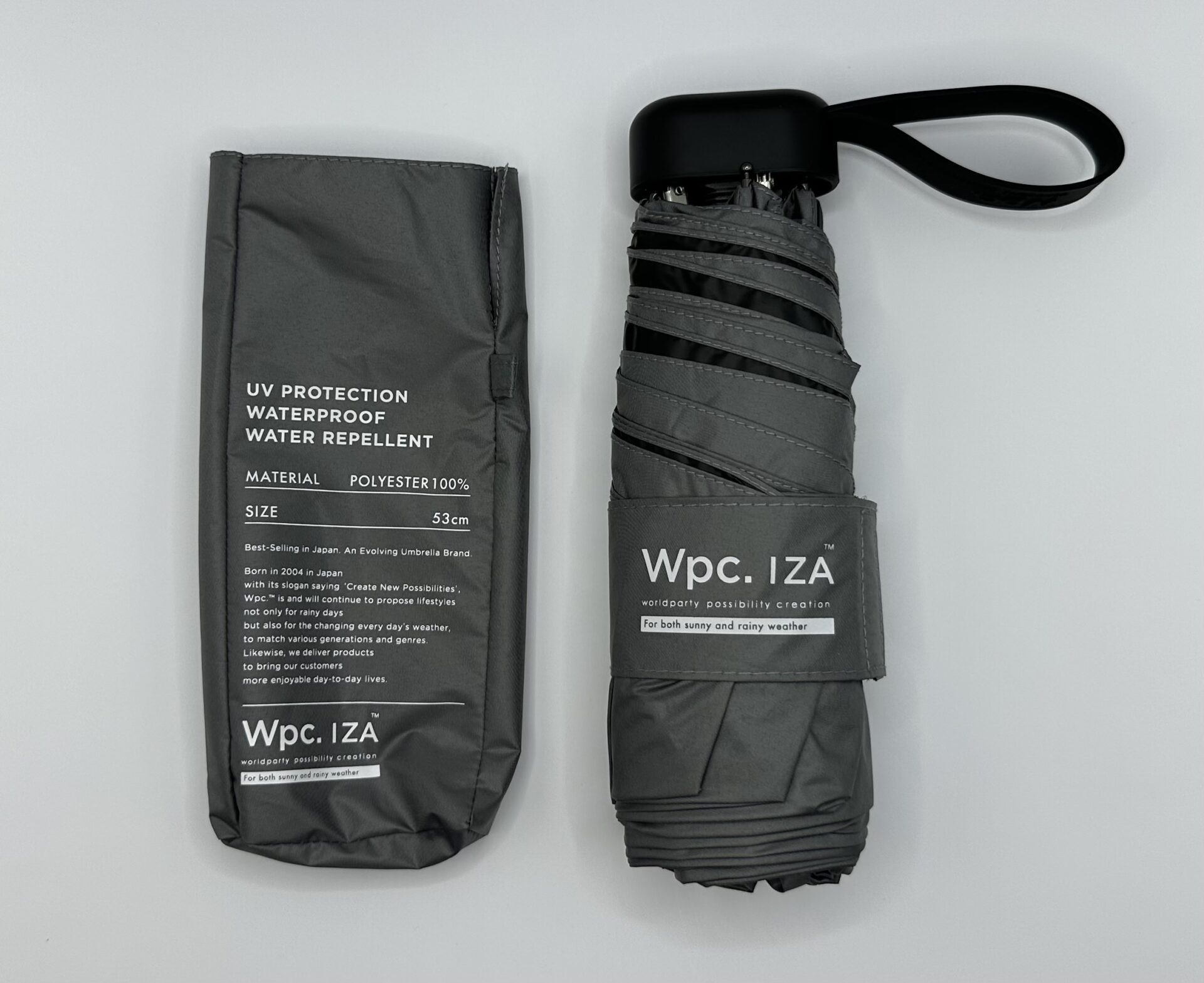 完全遮光でコンパクトな折りたたみ日傘Wpc.IZAの比較とZA003をレビュー！晴雨兼用で女性にもおすすめ！