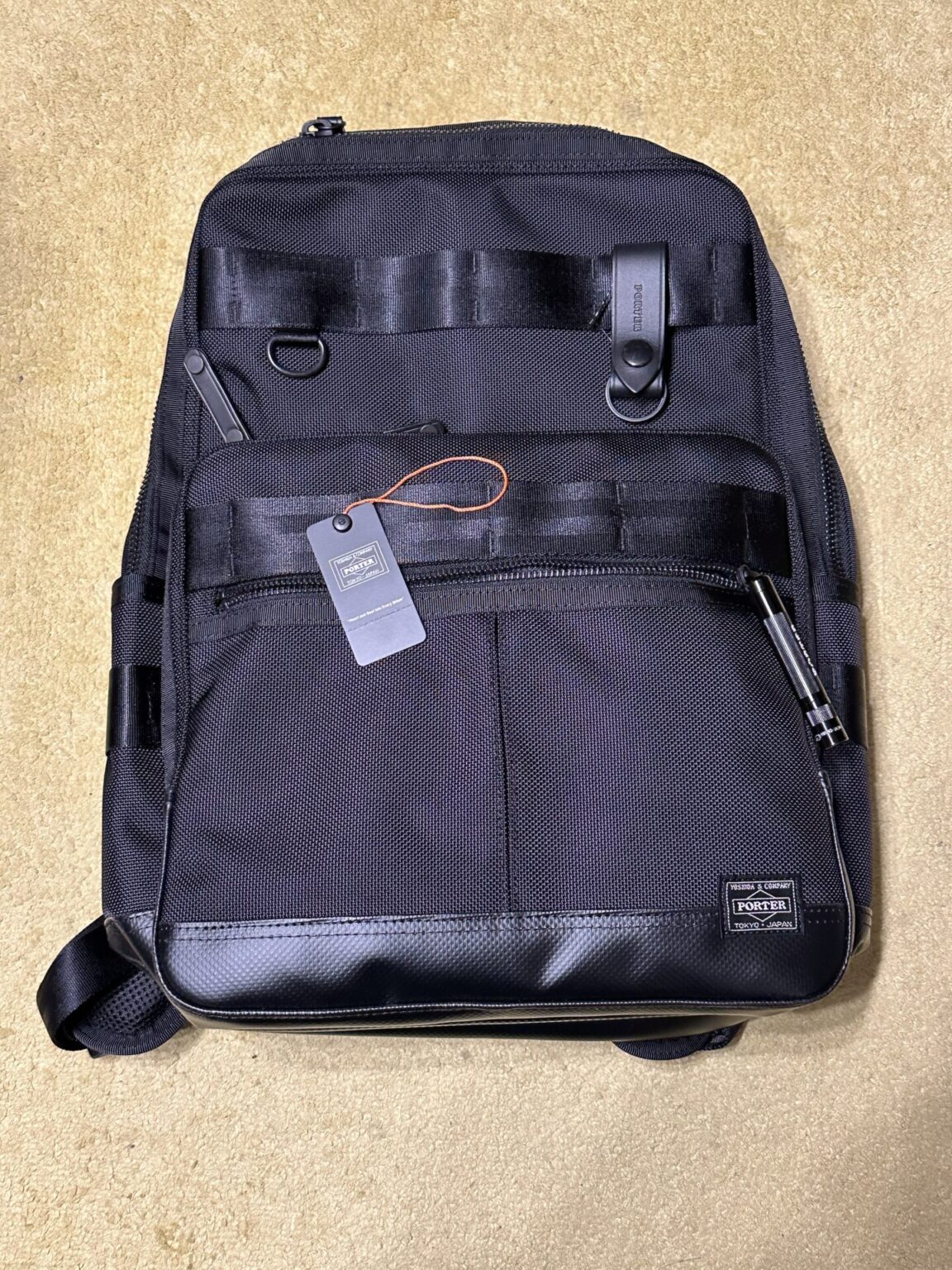 ポーター ヒートのデイパック（バックパック）をレビュー！ビジネス・カジュアルの両方で活躍するリュックの使い心地を解説！